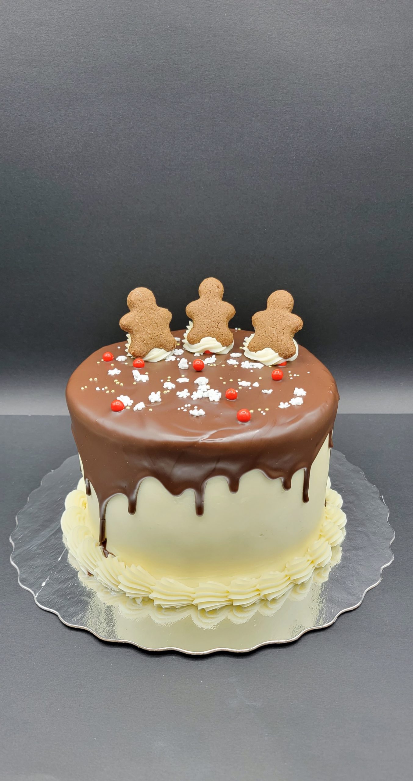 Gingerbread Cake (gingerbread spice cake, cream cheese icing & filling ...
